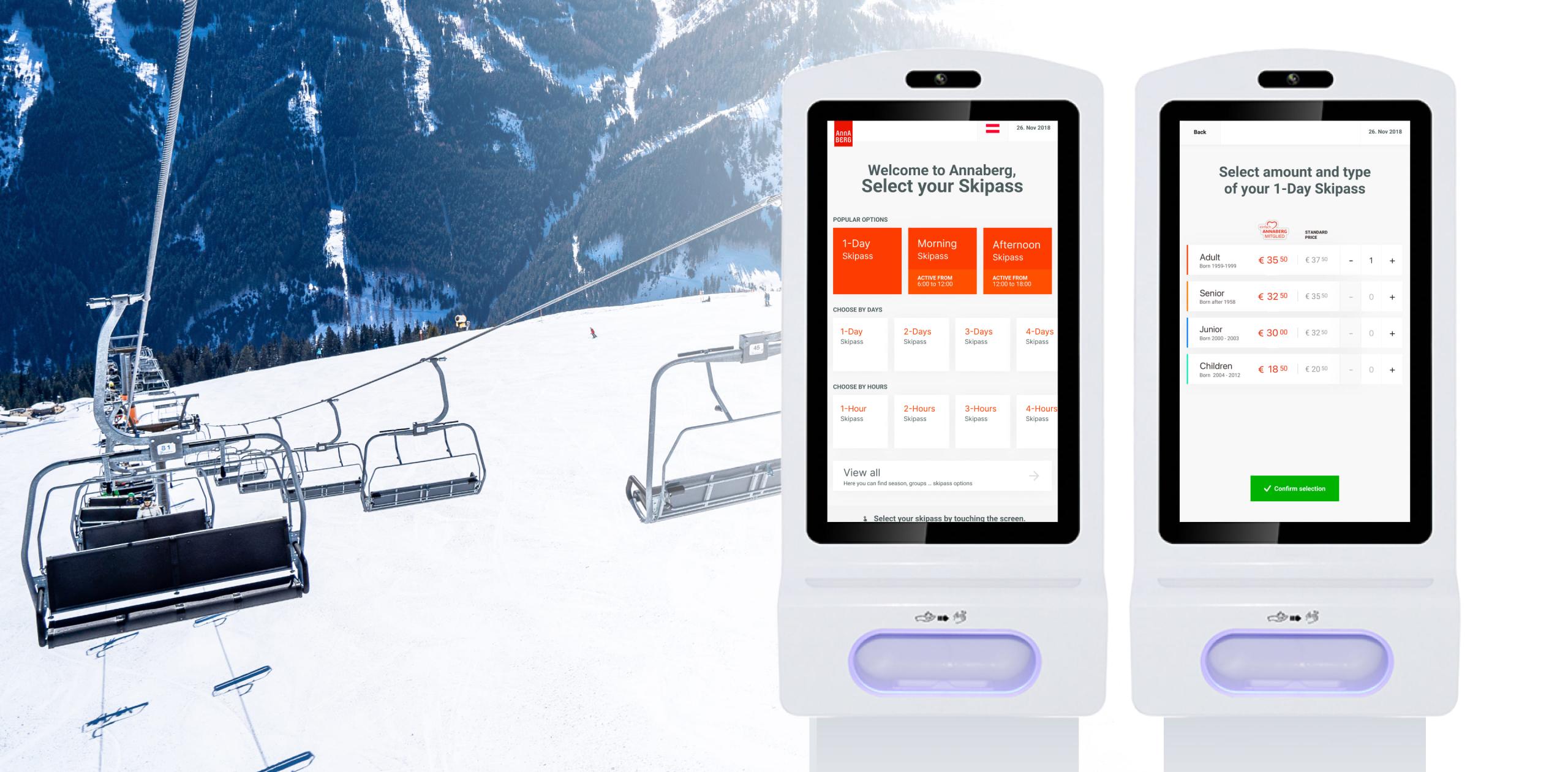 Kiosk Software for Ticket Sales and Management in Resorts | Touch4IT